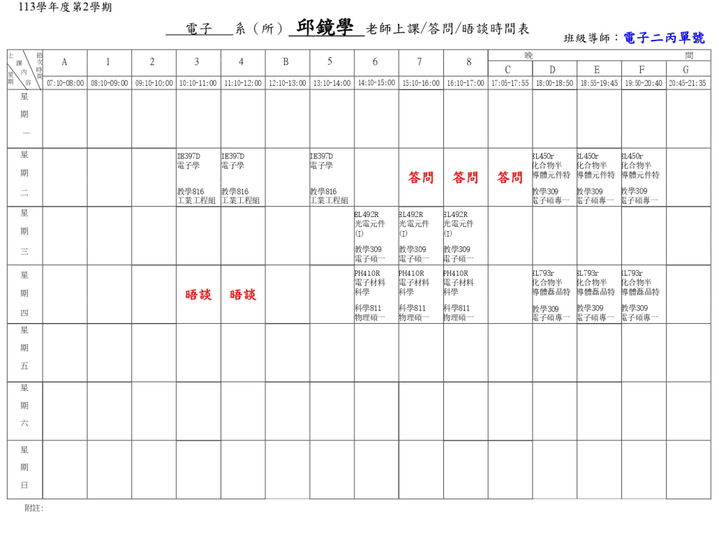 邱鏡學(CHING-HSUEH CHIU) - 中原大學電子工程學系