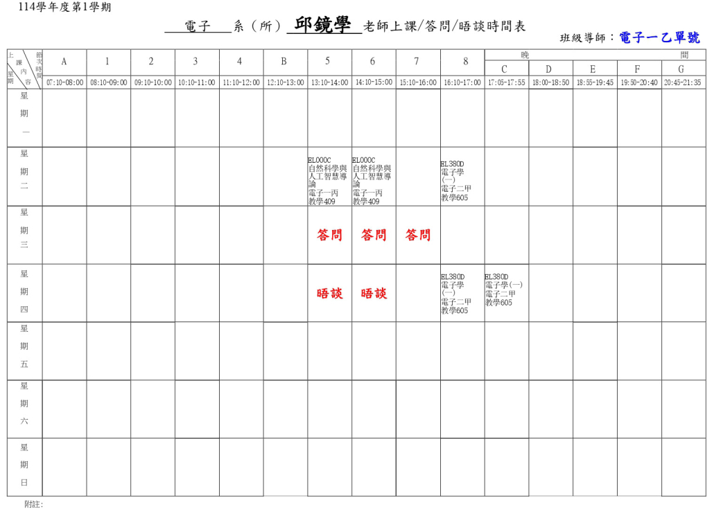 邱鏡學(CHING-HSUEH CHIU) - 中原大學電子工程學系